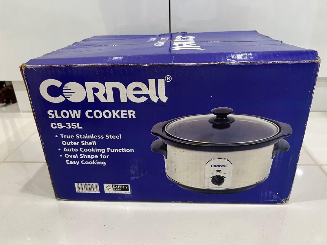 Cornell Slow Cooker CS-35L, TV & Home Appliances, Kitchen Appliances ...