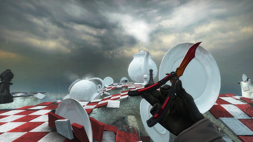 CSGO Butterfly Knife Fade (FN), Video Gaming, Gaming Accessories, In ...