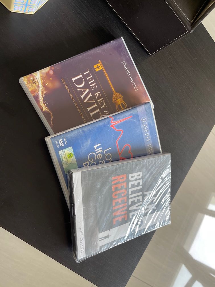 DVD Joseph Prince, Joel Osteen, Everything Else on Carousell