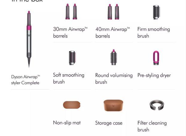 Dyson Air Wrap (complete set), Beauty & Personal Care, Hair on Carousell