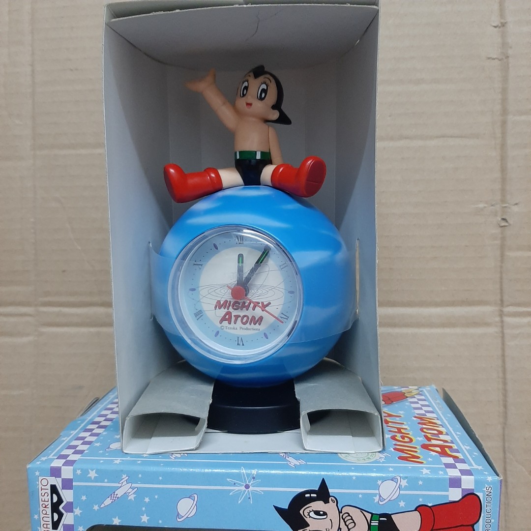 Earth Globe Astro Boy Clock, Hobbies & Toys, Toys & Games on Carousell