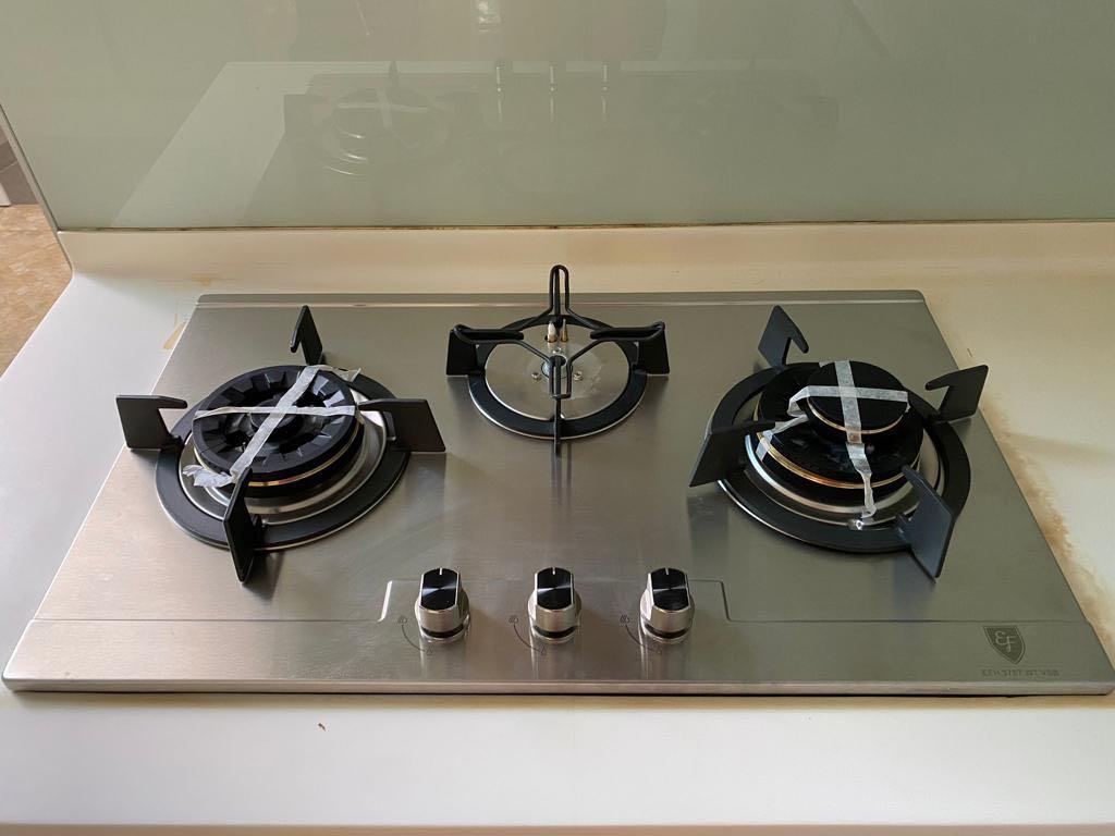 EF Stove / Cooker Hob - Three-Burner, Furniture & Home Living ...