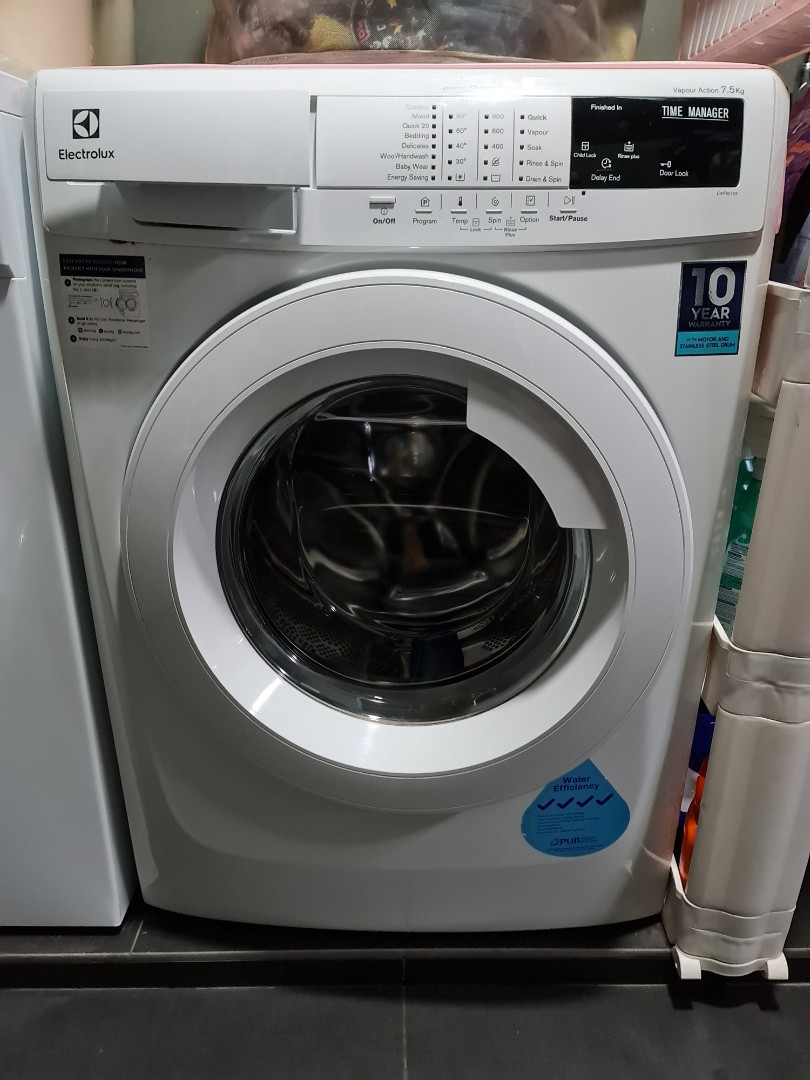 Electrolux Washing Machine Front Load 7.5kg, TV & Home Appliances ...