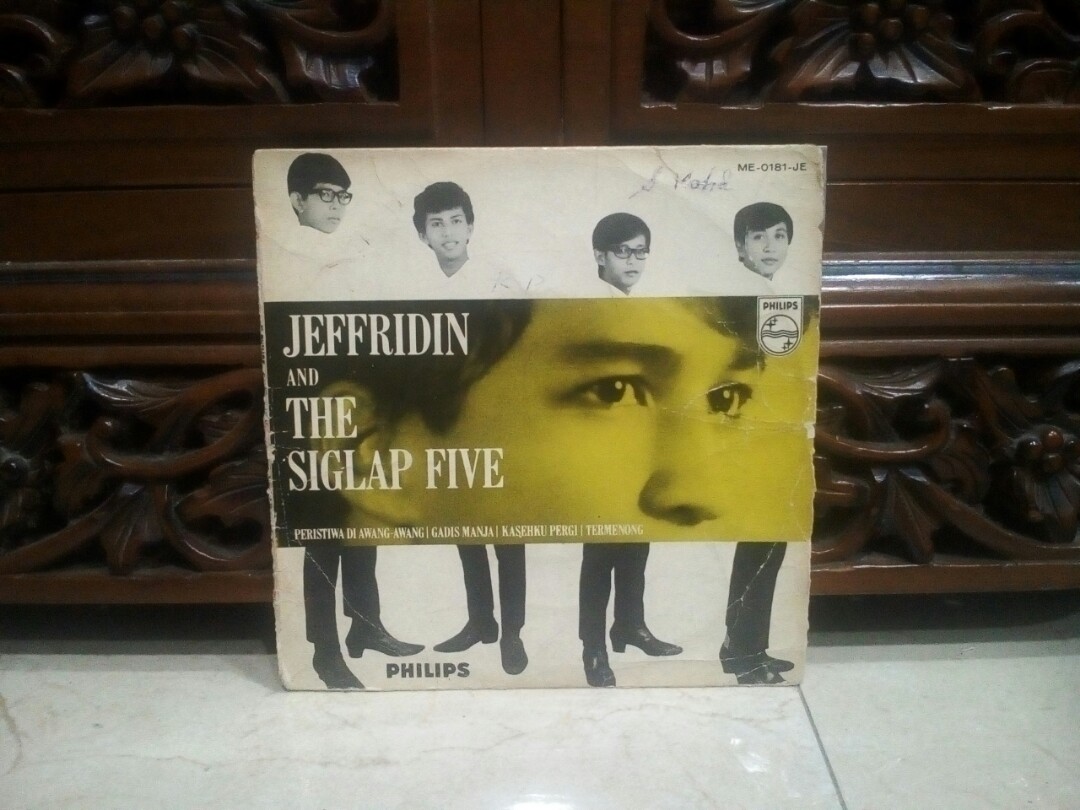 Ep...Vinyl...Jeffridin The Siglap Five, Hobbies & Toys, Music & Media ...
