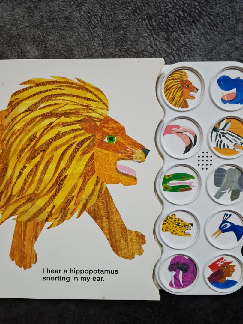 Eric carle polar bear what do you hear board book with sound, Hobbies ...