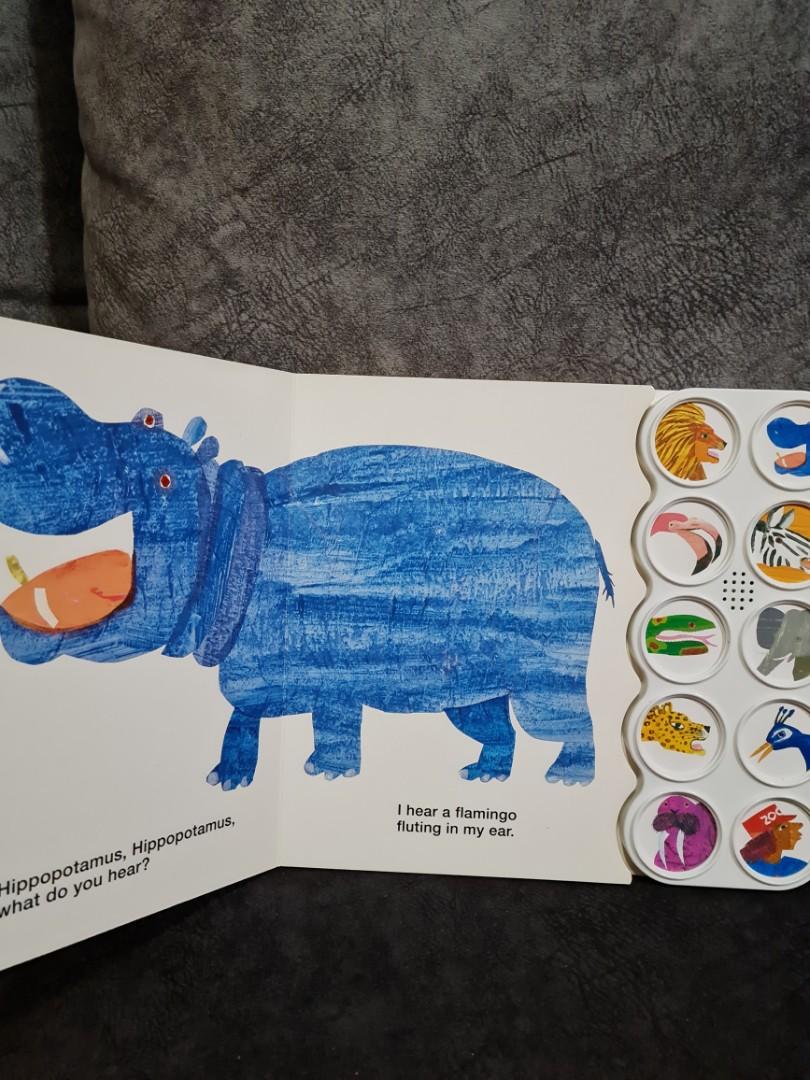 Eric carle polar bear what do you hear board book with sound, Hobbies ...