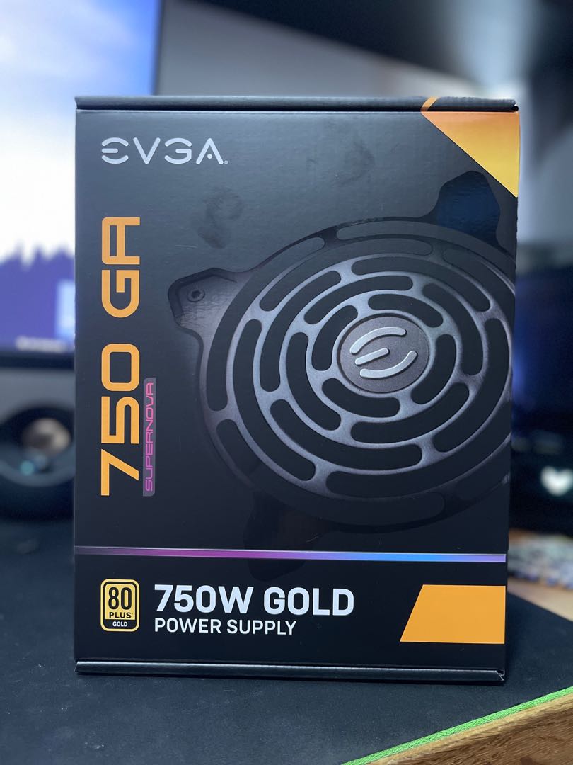 EVGA 750 GA 750W Gold PSU, Computers & Tech, Parts & Accessories ...