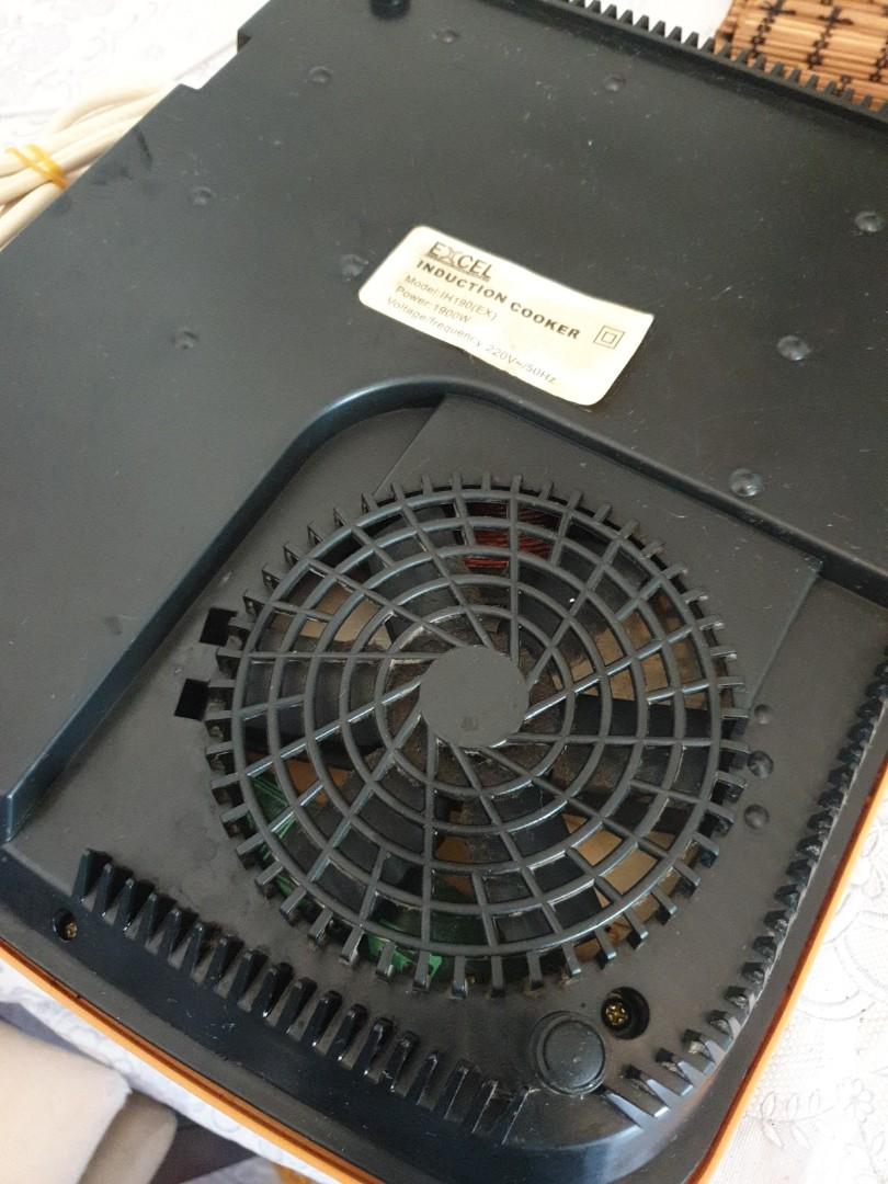 EXCEL Induction Cooker 1900Watt, TV & Home Appliances, Other Home ...