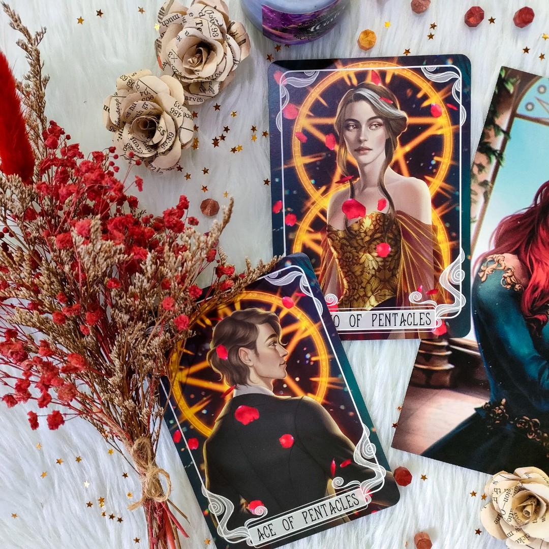 Fairyloot Caraval Tarot Cards (Scarlet and Julian), Hobbies & Toys ...