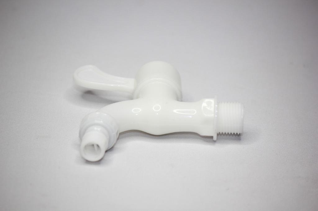 FAUCET PLASTIC GRIPO WITH THREAD CONNECTOR, PVC SPIGOT FAUCET with Hose ...