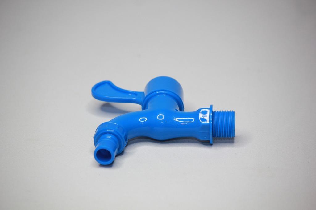 FAUCET PLASTIC GRIPO WITH THREAD CONNECTOR, PVC SPIGOT FAUCET with Hose ...