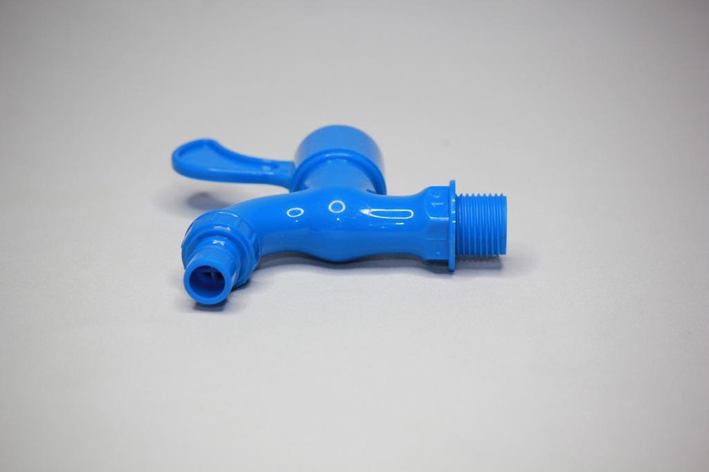 FAUCET PLASTIC GRIPO WITH THREAD CONNECTOR, PVC SPIGOT FAUCET with Hose ...