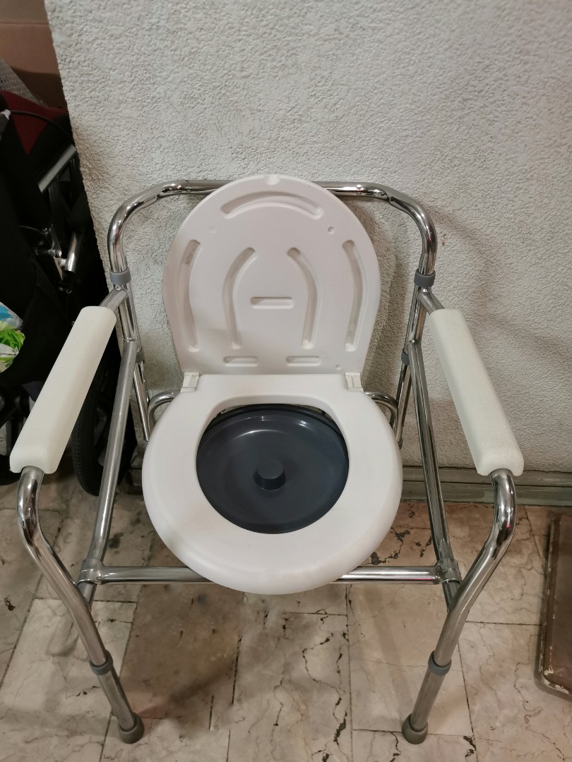 Foldable Commode Sure Guard Potty, Health & Nutrition, Medical Supplies ...
