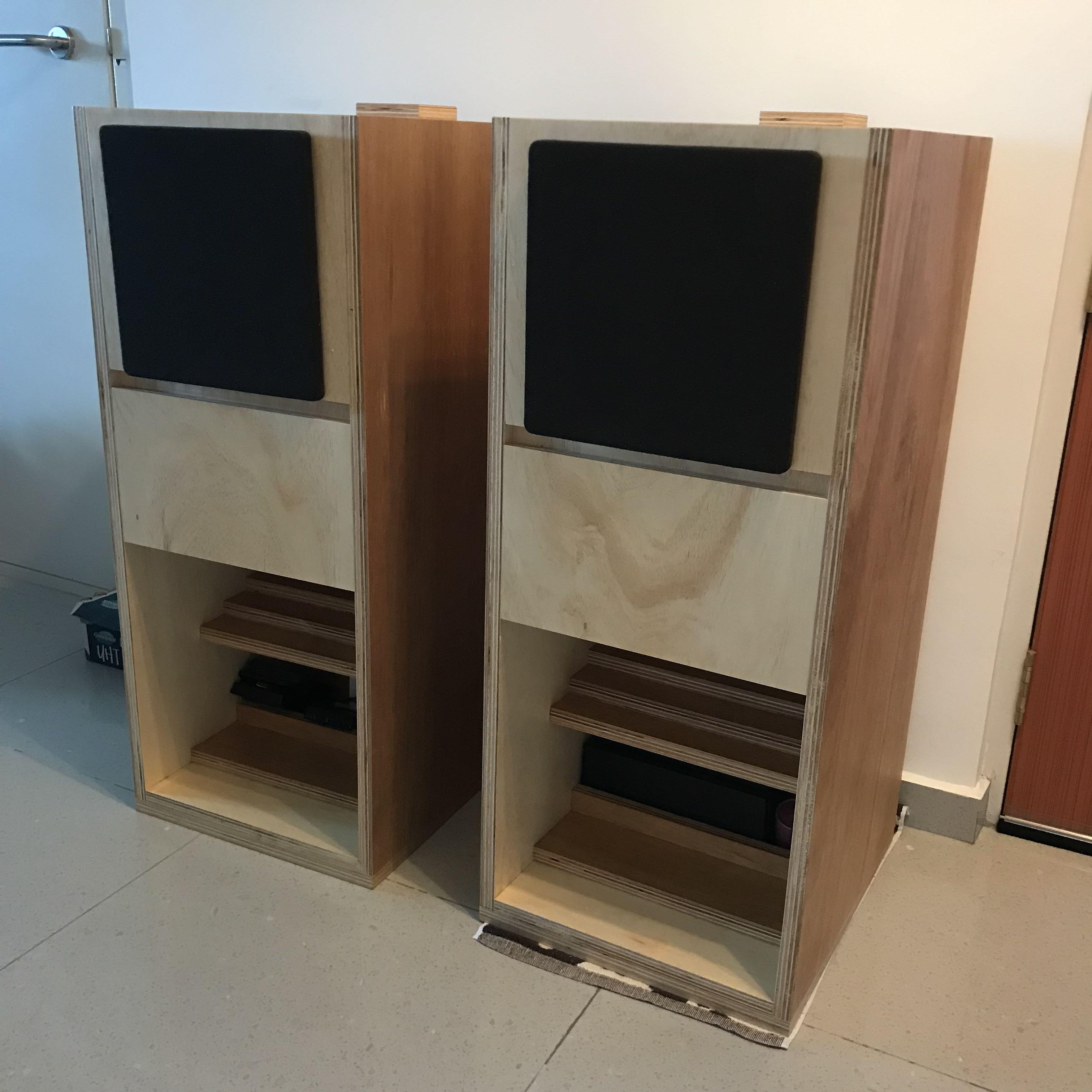 Fostex FE206En full range speakers with custom cabinets , Audio ...