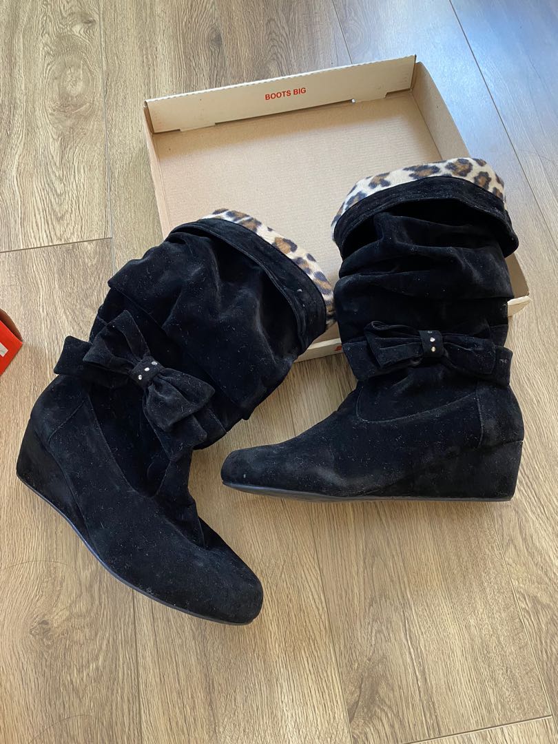 Free! Gibi Boots (delivery fee shouldered by buyer), Women's Fashion ...