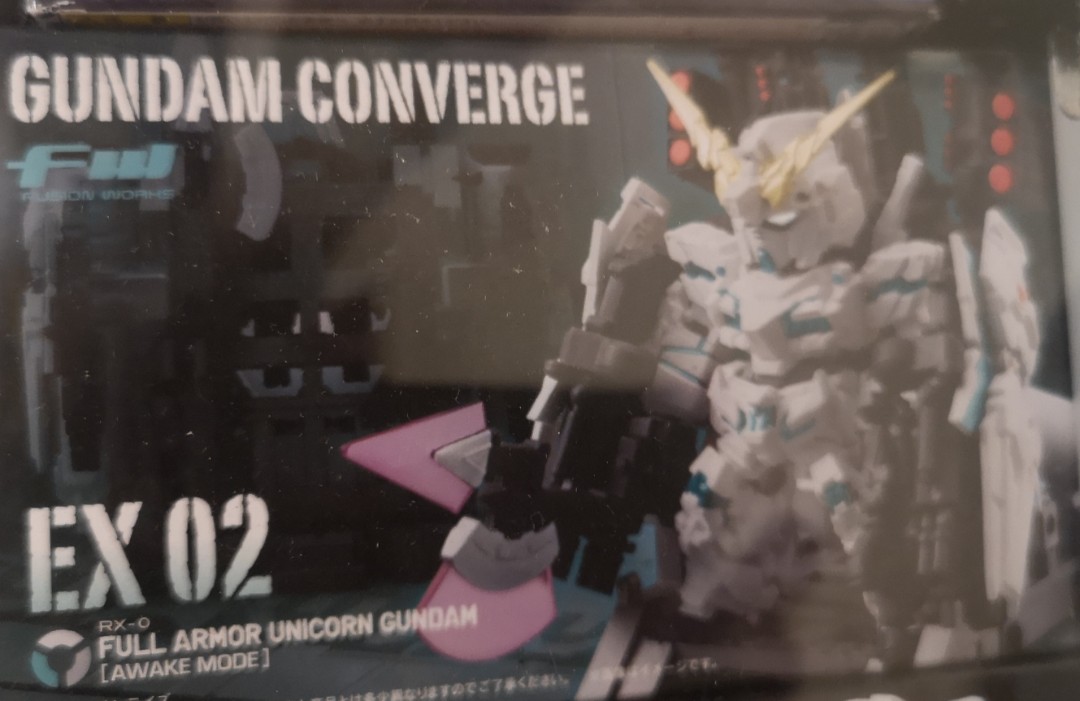 FW EX02 RX-0 Full Armor Unicorn Gundam, 興趣及遊戲, 玩具 & 遊戲類 - Carousell