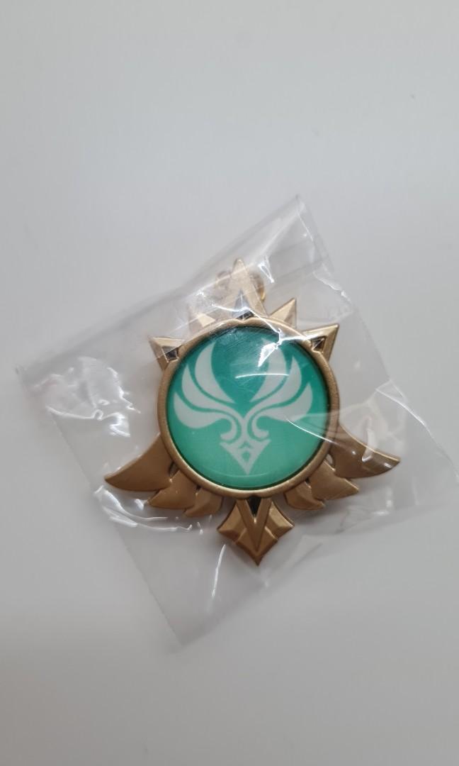 Genshin Impact mondstadt anemo vision keychain, Hobbies & Toys ...