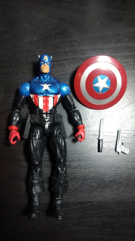 Hasbro Returns of Marvel Legends Captain America (Bucky Cap) BAF 6 ...