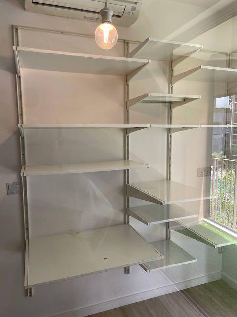 IKEA Algot Shelving system, Furniture & Home Living, Furniture, Shelves ...