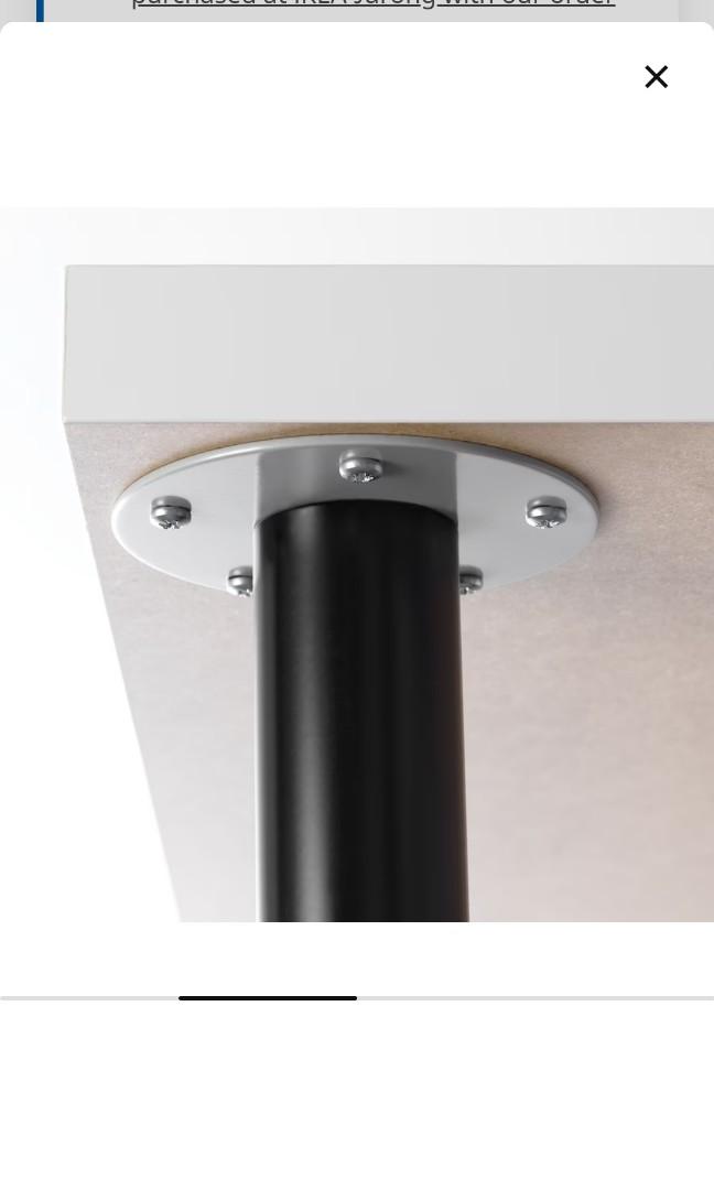 Ikea OLOV adjustable table leg, TV & Home Appliances, Other Home ...