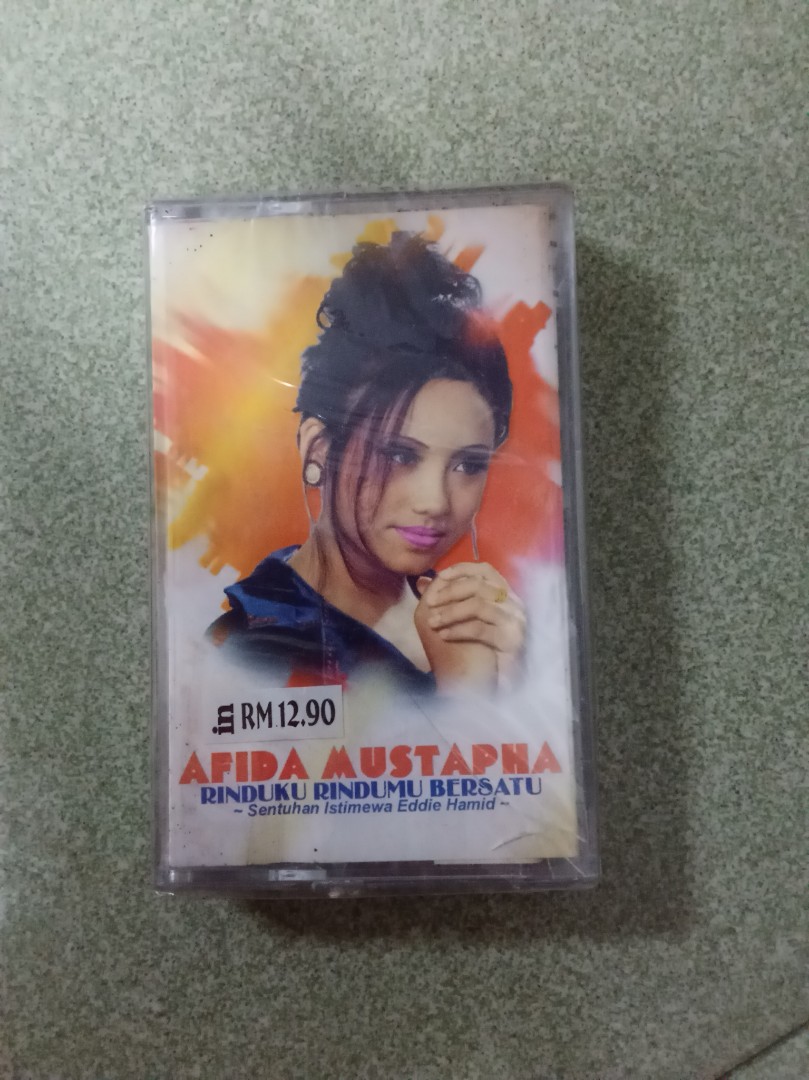 Kaset Penyanyi Melayu Afida Mustapha, Album Rinduku Rindumu Bersatu ...