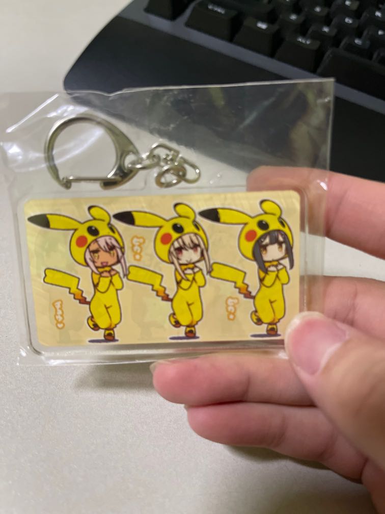 BNIB Fate / kaleid liner Prisma Illya Keychain - Chloe Miyu Illyasviel ...
