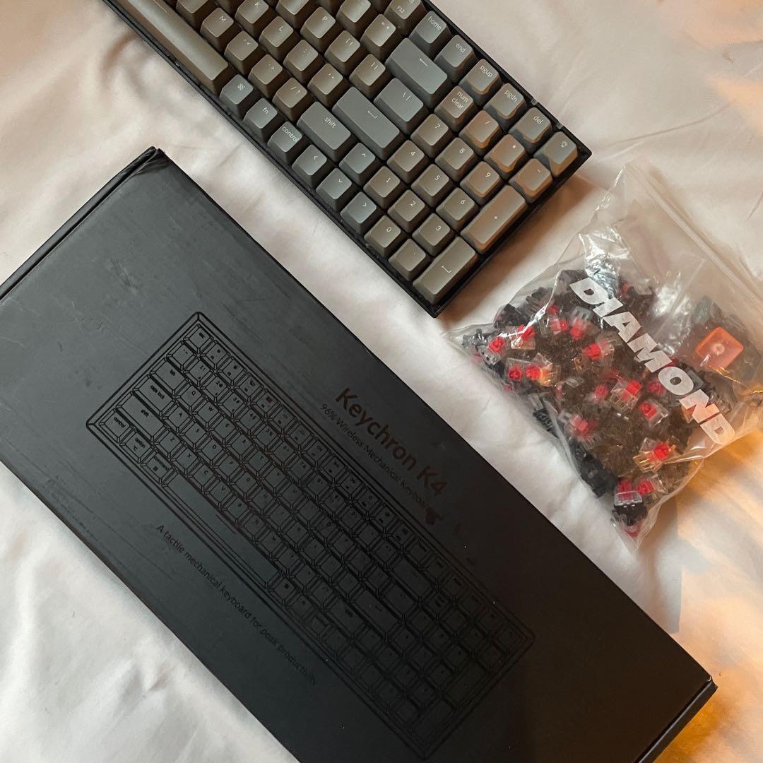 Keychron K4 V1 Wireless Keyboard, Computers & Tech, Parts & Accessories ...