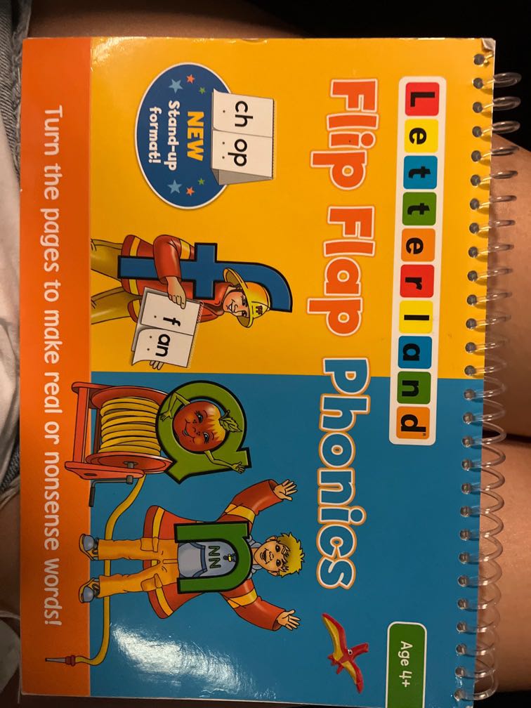 Letterland Flip Flap Phonics Book 1, Hobbies & Toys, Books & Magazines ...