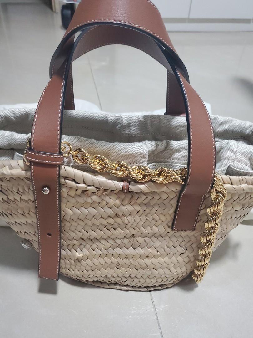 Loewe Crystal Rattan Bag, Women's Fashion, Bags & Wallets, Shoulder ...