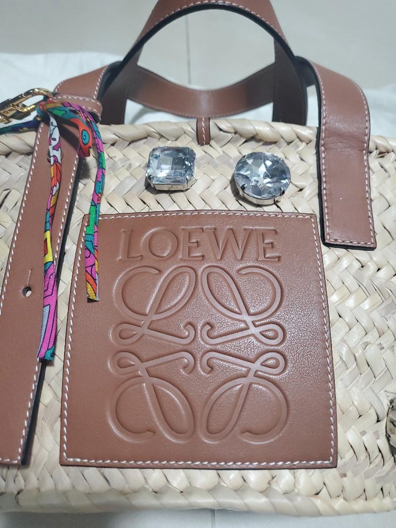 Loewe Crystal Rattan Bag, Women's Fashion, Bags & Wallets, Shoulder ...