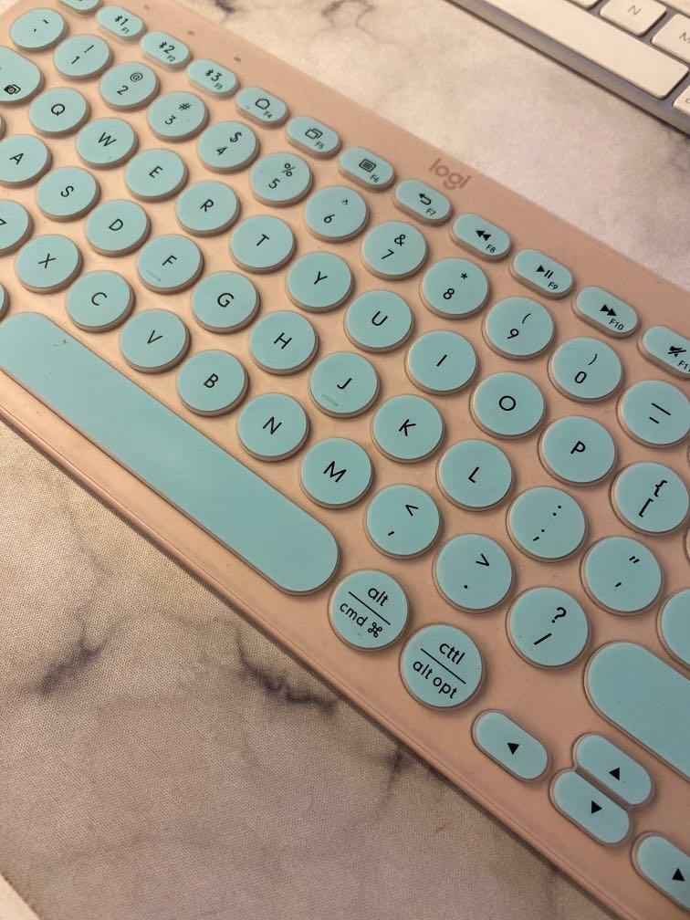 Logitech K380 Keyboard Cover (Mint Green), Mobile Phones & Gadgets ...
