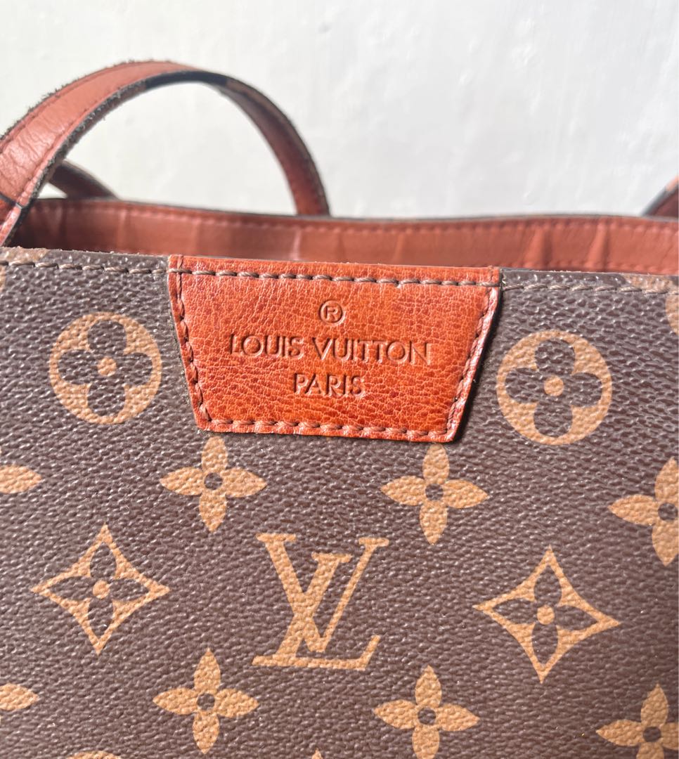 Coded Louis Vuitton Paris Brown Tote Bag, Luxury, Bags & Wallets on ...