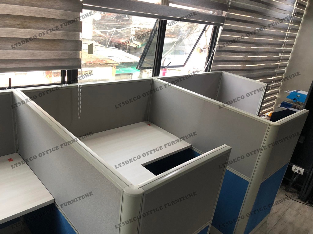 L-shape cubicle Office partition/Furniture, Furniture & Home Living ...