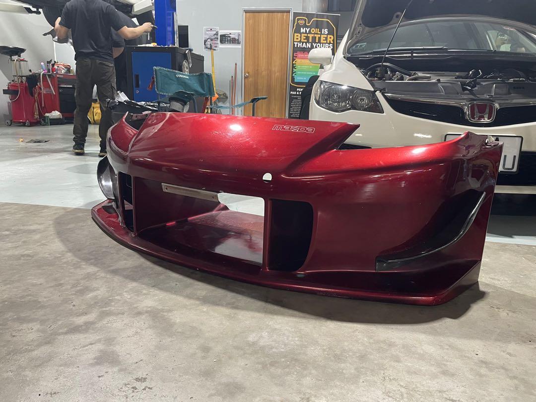 Mazda RX8 Odula Type GT Front Bumper With Canards RX-8, Car Accessories ...