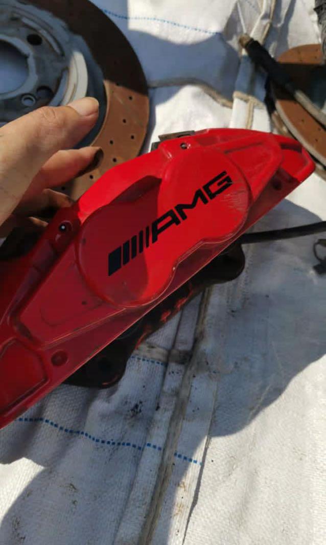 Mercedes Benz cla45 A45 Amg calliper Amg brake, Auto Accessories on ...