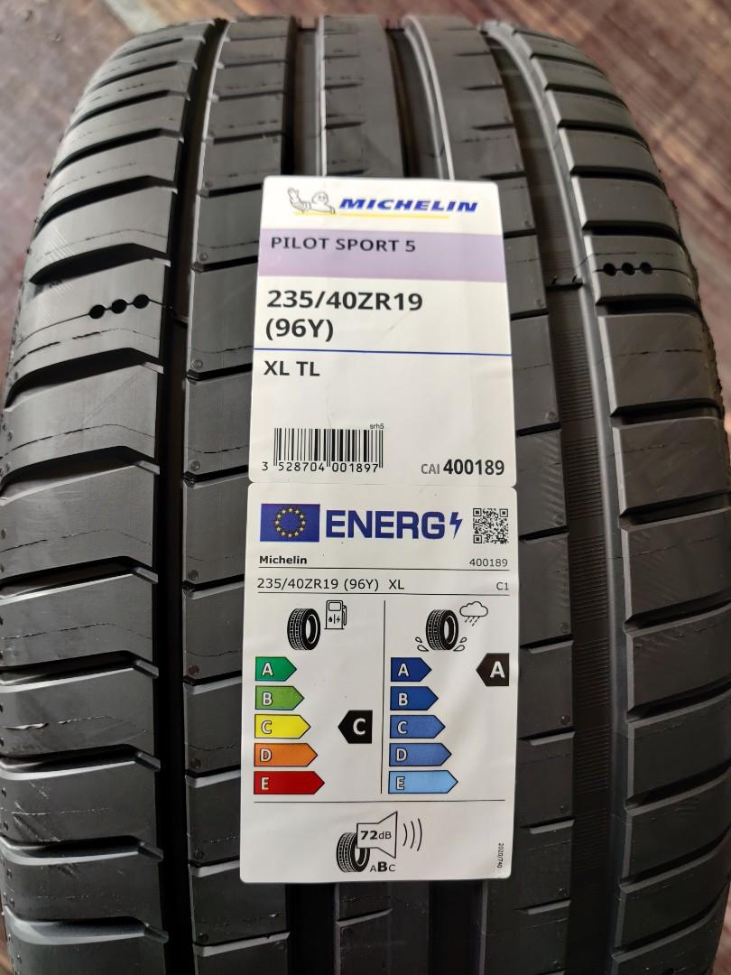 新品 Pilot Sport 5 2022年製 並行輸入品 PS5 255/35R19 96Y XL 負け 2本セット売切り ミシュラン ...