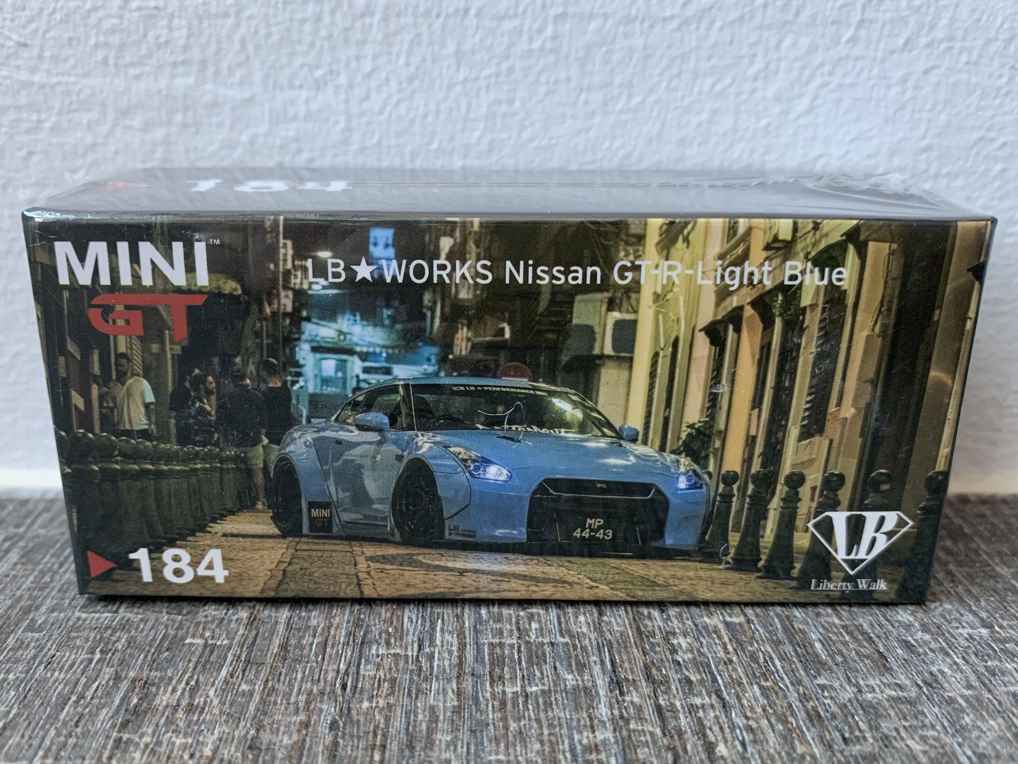 MINI GT #184 LB★WORKS Nissan GT-R (GTR R35) Macau Collection Garage ...