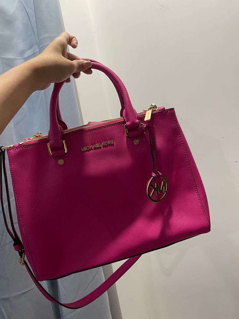 MK two way bag, Women's Fashion, Bags & Wallets, Shoulder Bags on Carousell