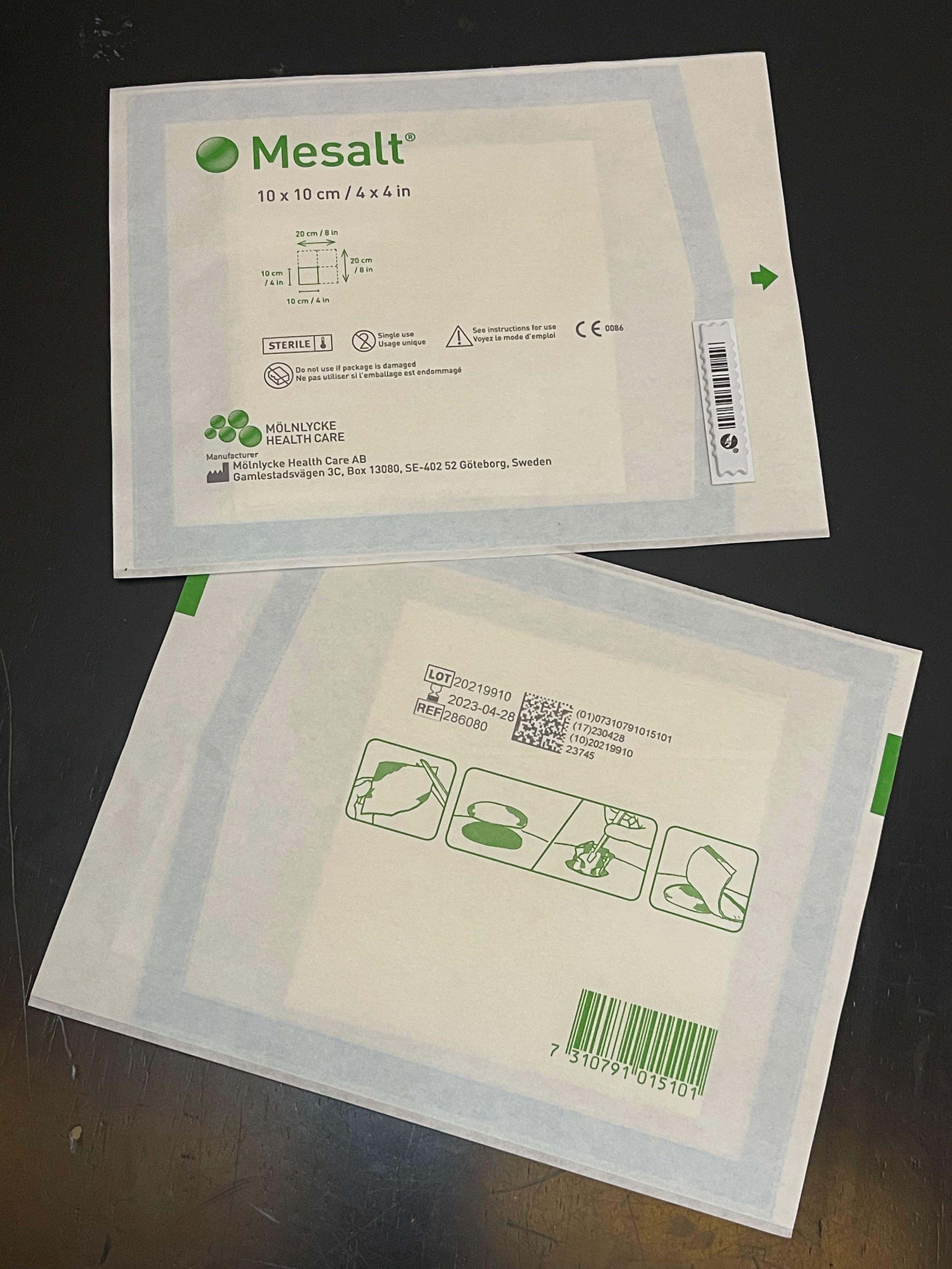 Molnlycke - Mesalt - wound dressings, Health & Nutrition, Medical ...