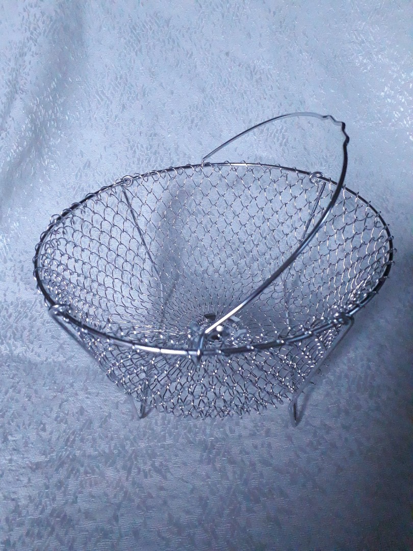 Multi-Purpose Collapsible Wire Basket, Furniture & Home Living ...