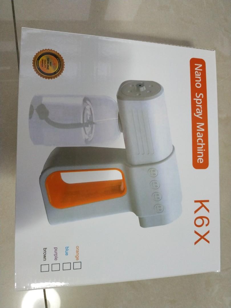 Nano spray gun and NEA approved disinfectant cleaner, Beauty & Personal ...