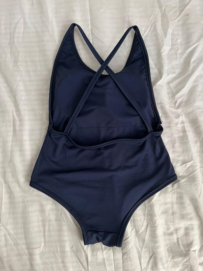 Navy blue swimsuit one piece, Women's Fashion, Swimwear, Bikinis ...