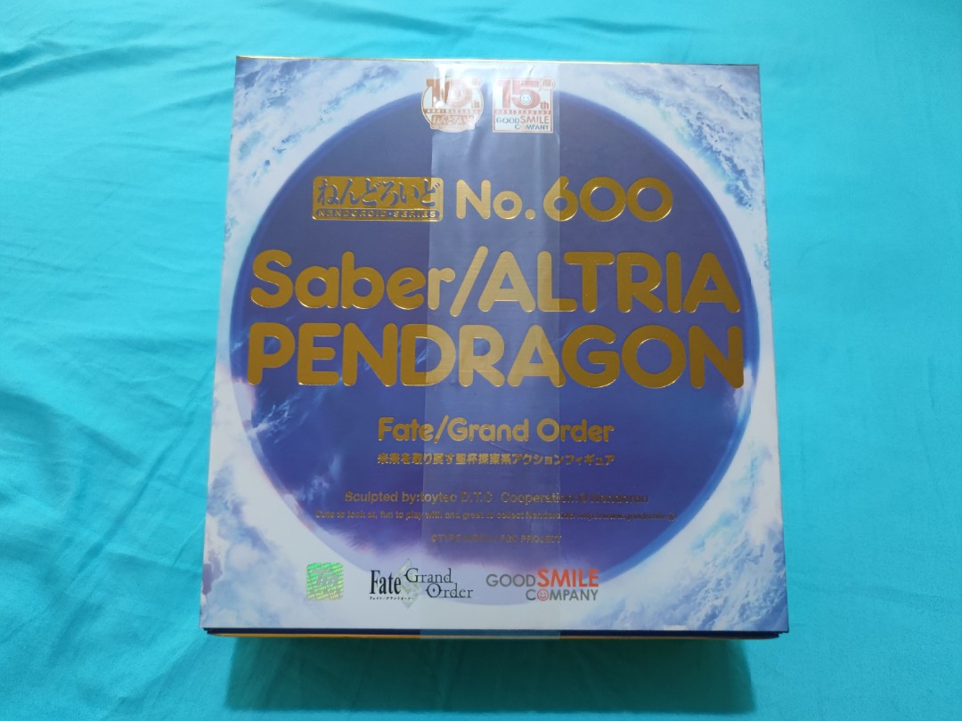 Nendoroid Saber #600 (Altria Pendragon), Hobbies & Toys, Toys & Games ...