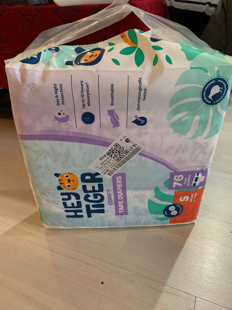 New Diaper packet - S Size - 20-25 pieces , Babies & Kids, Bathing ...