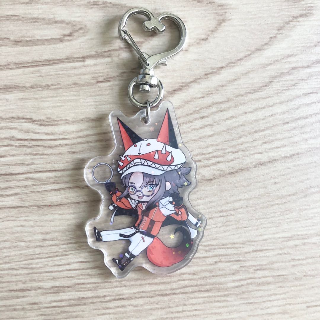 Nijisanji EN Luxiem Keychain - Mysta Rias, Hobbies & Toys, Memorabilia ...