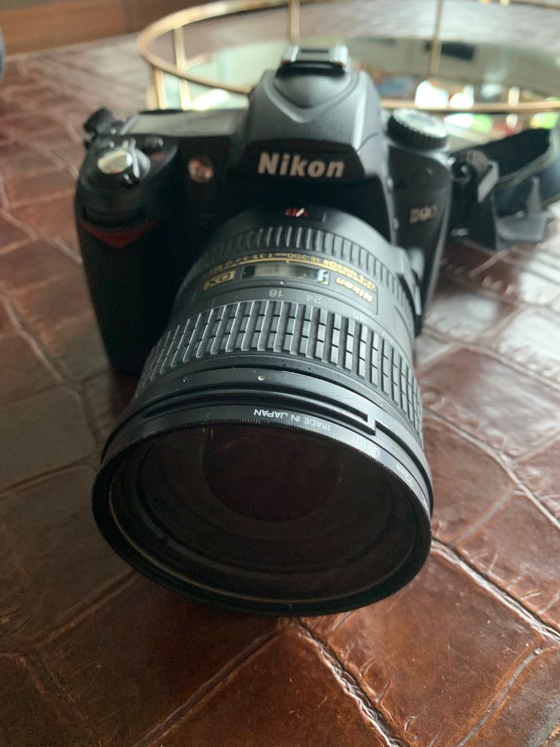 Nikon D90 with a lens 18-200mm! Shutter counter: 19,655, Photography ...