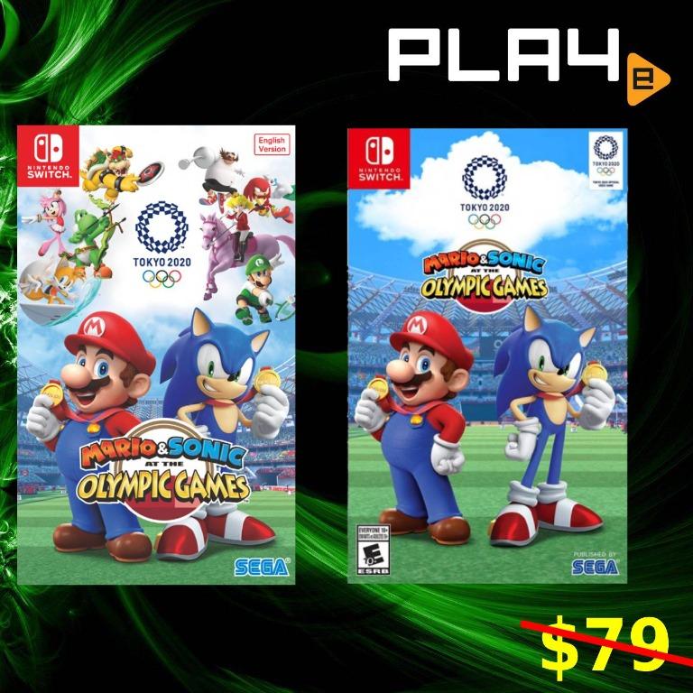 Nintendo Switch Mario and Sonic at the Olympics Tokyo 2020 Brand New ...
