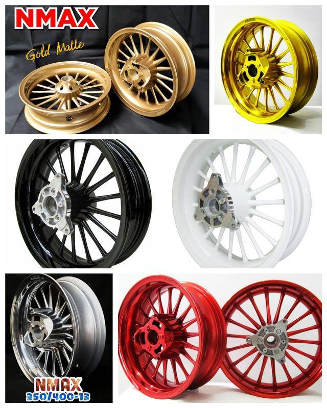 Nmax v2 Rim 13inch, Motorcycles, Motorcycle Accessories on Carousell