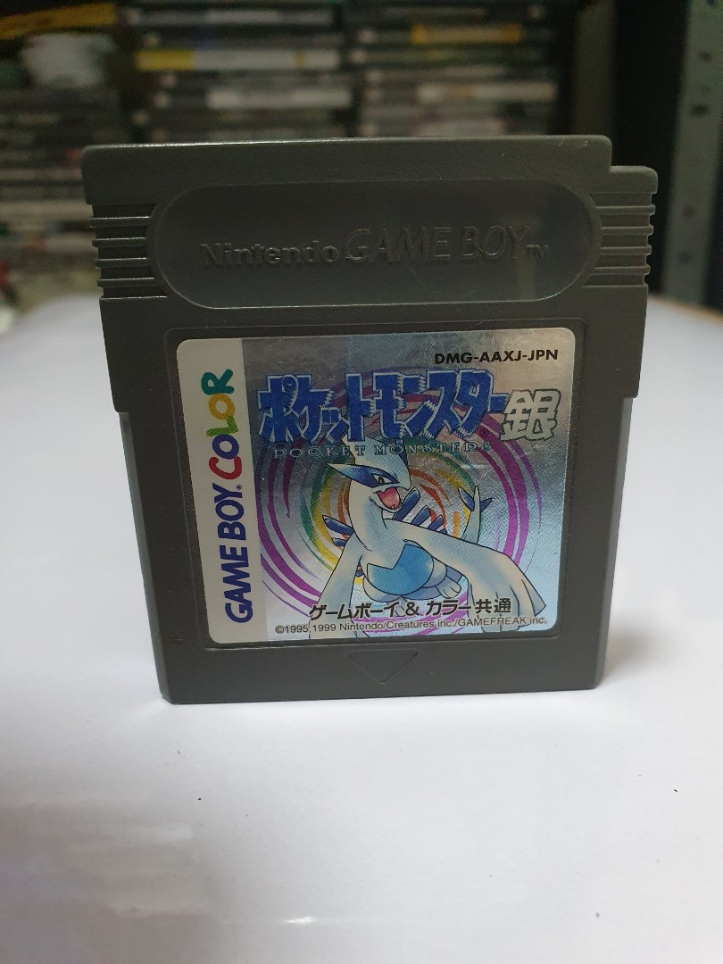 Original Pokemon Silver (Nintendo gameboy , jpn), Video Gaming, Video ...