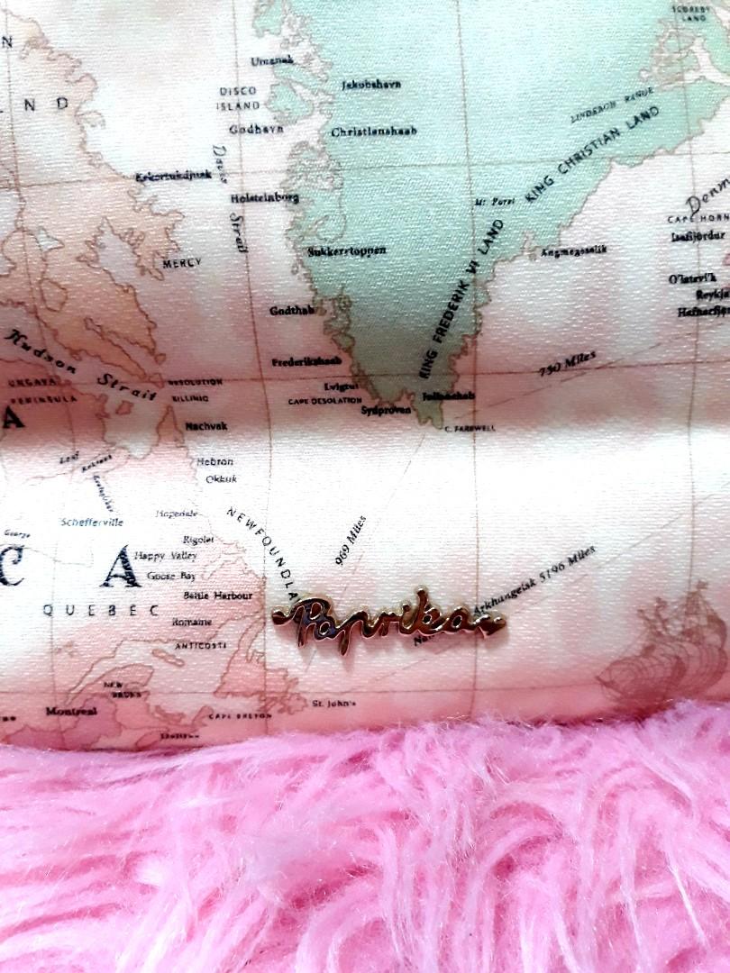 Paprika Map bag, Women's Fashion, Bags & Wallets, Tote Bags on Carousell